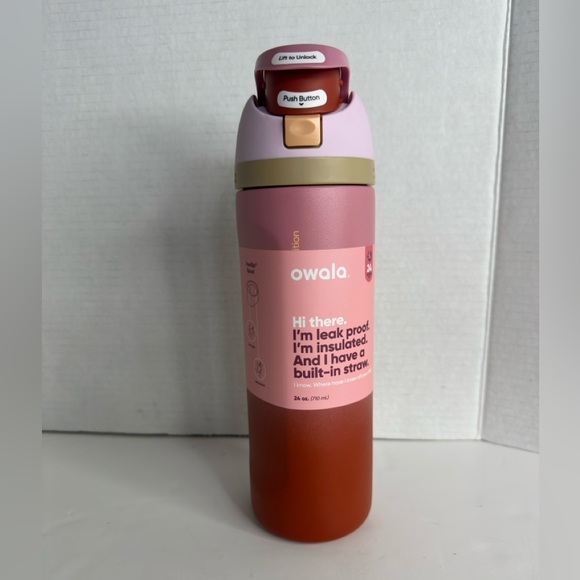 owala | Dining | Owala Freesip 24oz Stainless Steel Water Bottle Color ...